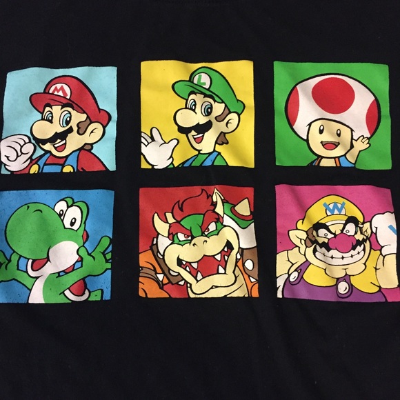 Nintendo | Tops | Super Mario Nintendo Tee | Poshmark